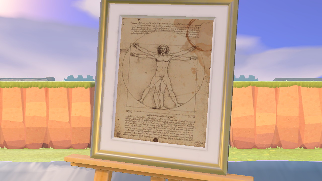 Animal Crossing: Academic Painting – The Bardic Unicorn