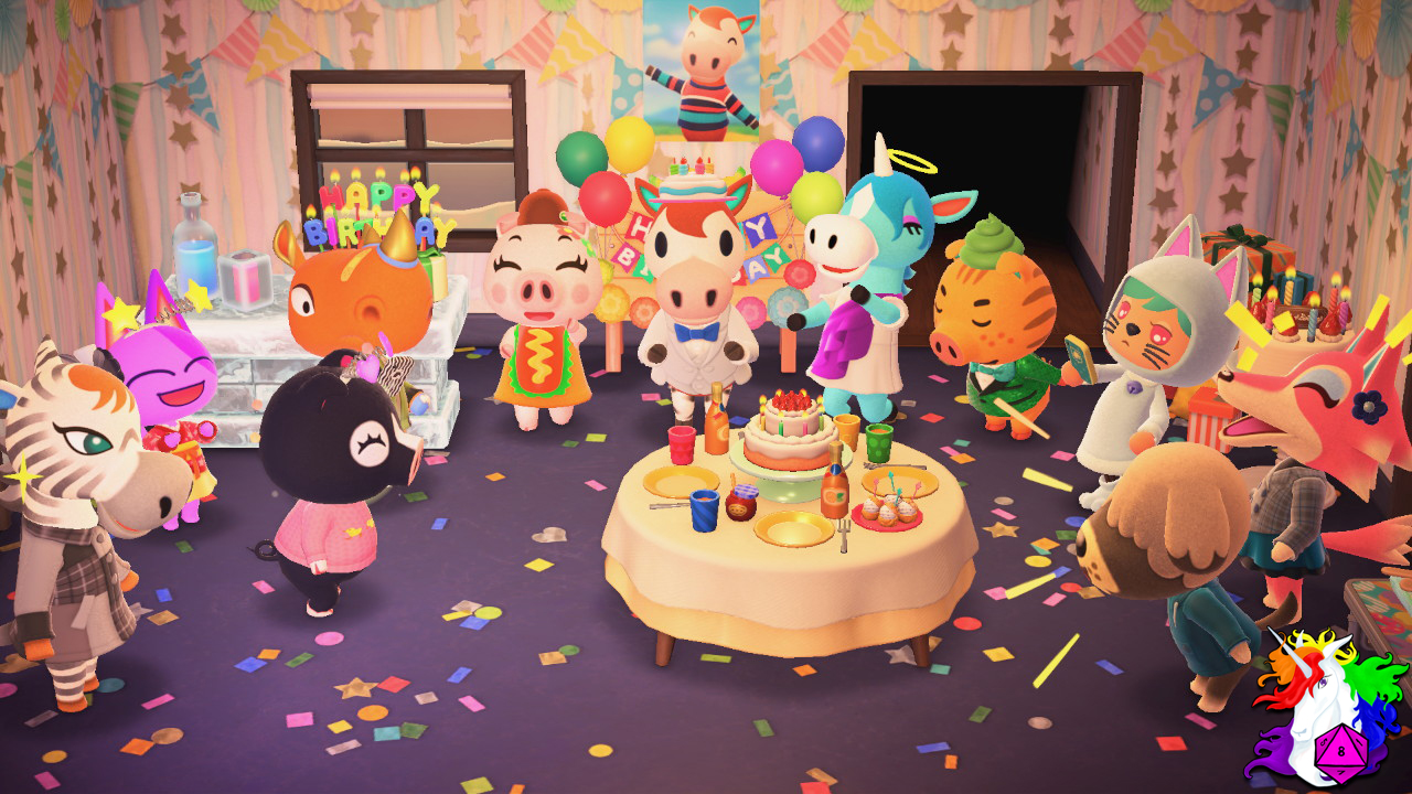 Animal Crossing: Villager Birthdays – The Bardic Unicorn